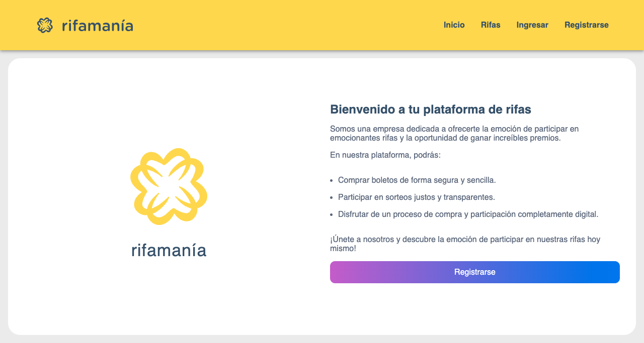 RIFAMANÍA | GANA AHORA